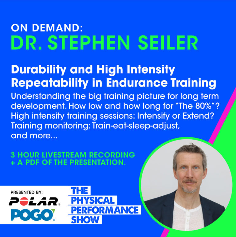 Durability and High Intensity Repeatability in Endurance Training with ...